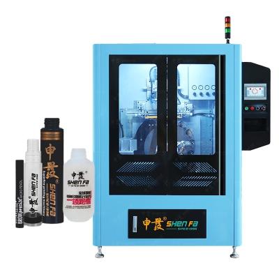 China Automatische zweifarbige Siebdruckmaschine für Kosmetikfässer zu verkaufen