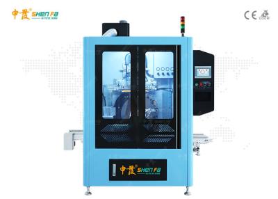 China Automatische 40 PC/Minute zwei Farben ringsum Flaschen-Siebdruck-Maschine zu verkaufen