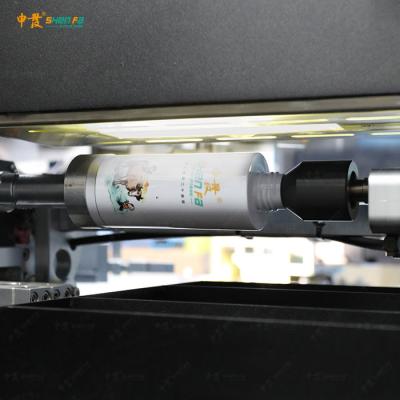 Chine Full Servo 4 Color Screen Printing Machine For Round Bottle à vendre