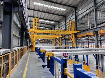 China Solução Integrada de Anodização de Perfis de Alumínio 500T/M Inteligente à venda
