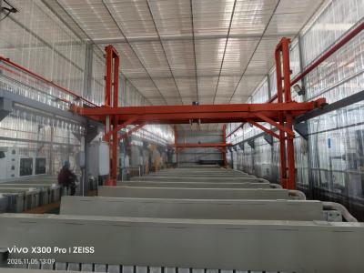 China Linha de anodização 500T/M personalizada para perfis de portas e janelas de alta qualidade à venda