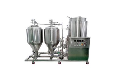 Cina Controllo manuale del pannello del tino di fermentazione 50L della birra dell'acciaio inossidabile di montaggio SS304 in vendita