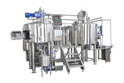 Cina 30HL riscaldamento a gas di montaggio della fabbrica di birra SS304 della nave di capacità 4 per la fabbrica di birra in vendita