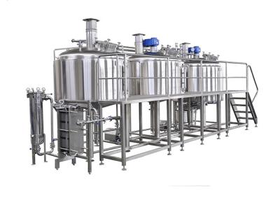Cina Sistemi fare Eco della piccola attrezzatura di microbirrificio di controllo manuale 1000L micro amichevole in vendita