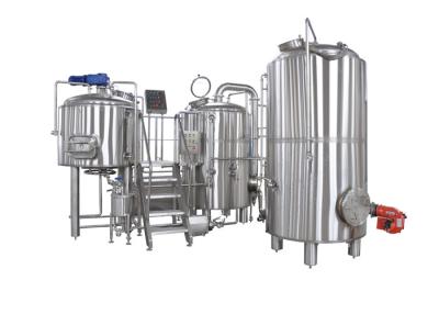 中国 ビール醸造プロセスのための蒸気によって熱される7BBL 2容器のBrewhouse 販売のため