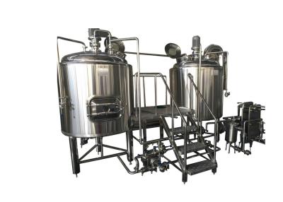 Cina attrezzatura facente 304/316L di acciaio inossidabile di 500L 1000L 1500L piccola che fa sistema in vendita
