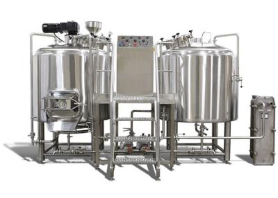 中国 家/パブ ビール ビール醸造所のセリウムの証明のための5HL 2容器の醸造システム 販売のため