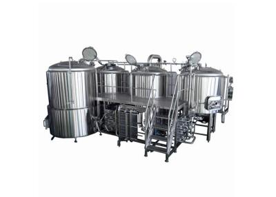 Cina Birra che fa sistema 4 controllo automatico semi- del riscaldamento di vapore del fermentatore del barilotto 220V in vendita