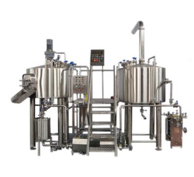 Cina Birra facente pilota dell'attrezzatura 6BBL del sistema di controllo dello SpA che fa montaggio SS316 in vendita