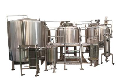 Cina pub 10BBL che fa il riscaldamento di vapore dei sistemi con il sistema di raffreddamento Eco del glicol amichevole in vendita