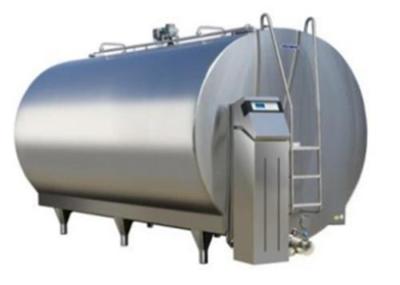 Cina Refrigerazione di refrigerazione di raffreddamento del dispositivo di raffreddamento della latteria del carro armato di stoccaggio inossidabile orizzontale del latte in vendita