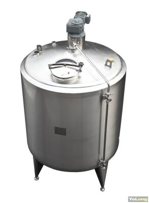 Cina nave di mescolamento isolata di miscelazione dell'acciaio inossidabile 1500L dell'agitatore liquido del carro armato per la pittura della bevanda della latteria in vendita