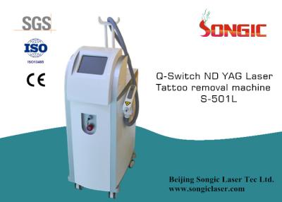 Cina ND YAG Laser Tattoo Removal Machine per particelle pigmentate, macchie senili, segno di nascita in vendita