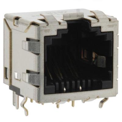 Cina Cat 4 Nero 8 Posizione RJ45 connettori IC modulari con corrente nominale 1,5 A in vendita