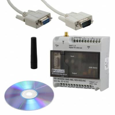 中国 フェニックス・コンタクト GSM RF受信機/リレーユニット 時代遅れ状態 240VAC 供給電圧 RS-232 インターフェース 販売のため