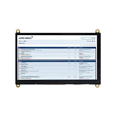 Cina Display ottoelettronica a colori TFT attivo trasmissivo 800x480 WVGA RGB Grafica capacitiva touchscreen ottica in vendita