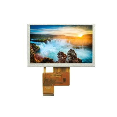 Cina Display LCD a colori TFT bianco attivo con 800 x 480 pixel e retroilluminazione LED in vendita