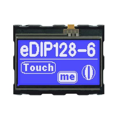 Cina Display grafico LCD dell'optoelettronica attiva EA eDIP128 Serie Sfondo blu Sfondo bianco Grafica LED in vendita