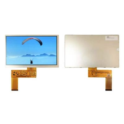 Cina Display box LCD a colori TFT attivo con retroilluminazione a LED sfondo bianco e grafica RGB 800 x 480 risoluzione in vendita