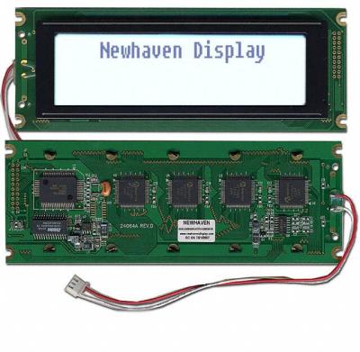 Cina Newhaven Display Intl 240 x 64 pixel FSTN riflettente con retroilluminazione LCD Grafica Display Box Bianco in vendita