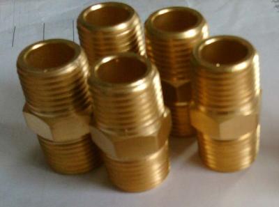 China Custom CNC Brass bsp pipe fittings, made in China professional manufacturer for sale