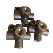 China High Pressure Carbon Tee, CNC Precision Machining Metal Parts , All Kinds Of Materials Are Available for sale