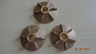 China Customize casting parts, precision cnc machining turned part, surface plated, Casting copper alloy wheels for sale