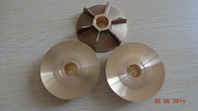 China Customize casting parts, precision cnc machining turned part, surface plated, Casting copper alloy wheels for sale
