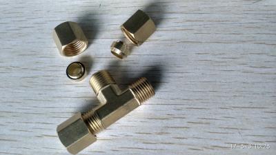 China Customized CNC COMPRESSION FITTING RANGE, TEE, ELBOW, COUPLING, adapter, made in China professional manufacturer for sale
