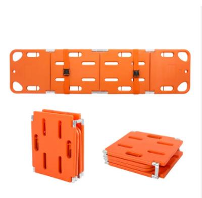 Chine Abs en plastique 4 pliage de la colonne vertébrale planche étendue médicale flottante sauvetage en eau pliable à vendre