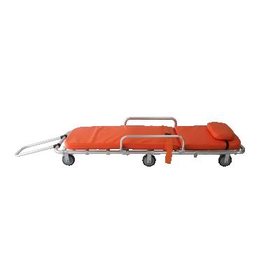 China New Design Alumínio Ligação Automática Carregamento Rodas Ambulância de Emergência Travesseiro à venda