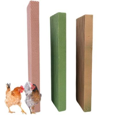 China 10cm Promotion Price Wet Wall Evaporative Cooling Systems and Honey Comb Cooling Pads for Poultry Farm Greenhouse for sale