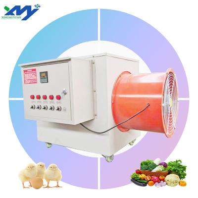 China Qingzhou Factory Directly Air Blower Heating Exhaust Fan Machines Heating Equipment for Poultry Breeding Seedling for sale