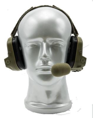 China Full-duplex ENC pickup noise cancelling headset ETF9 for sale