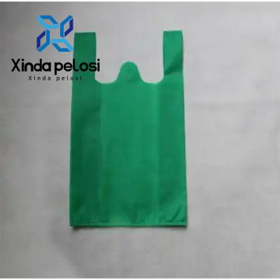 Full Automatically Non Woven Shopping Bag Making Machines With Handle Loop