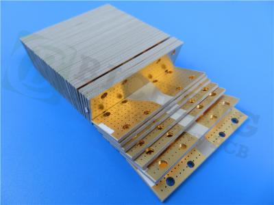 China PWB de alta frecuencia de Rogers 6035 empleado la base echada a un lado doble 20mil con el oro de la inmersión para los amplificadores de potencia en venta