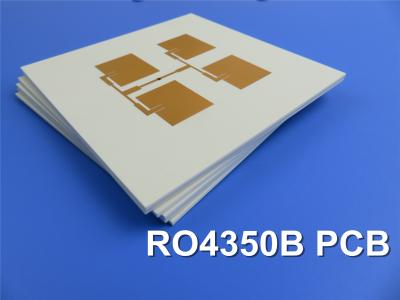 중국 로저스 RO4350B 고주파 PCB 2층 4밀리 ENEPIG 판매용