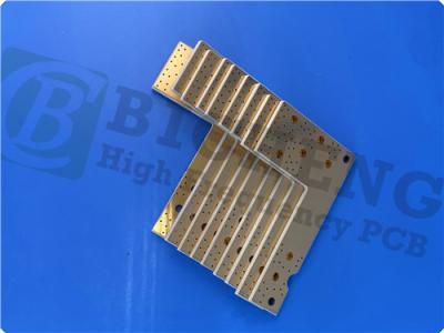 중국 로저스 RO4003C 재료 및 PTFE / 섬유 유리 전기 성능을 가진 고 주파수 PCB 2층 8 밀리 기판 판매용