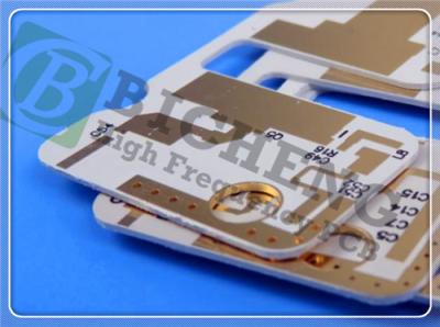 China RO3203 RF PCB 4-camada 0,6 mm de espessura com constante dielétrica de 3,02, ouro de imersão à venda