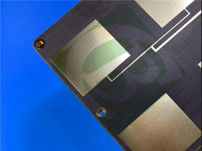 China TLX-8 doppelseitige PCB auf 10 Millimeter Substraten mit ENIG-Finixierung für Mikrowellenanwendungen zu verkaufen