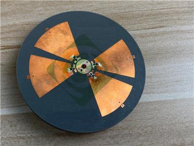China TLX-8 doppelseitige PCB auf 10 Millimeter Substraten mit ENIG-Finixierung für Mikrowellenanwendungen zu verkaufen