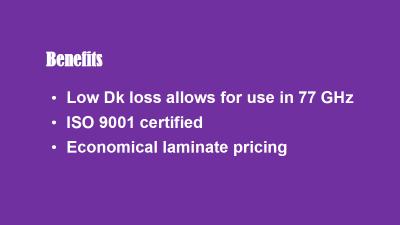 Cina RO3003 Dk 3.00 PCB ad alta frequenza Singolo strato, Doppio strato, Multi-strato per microonde commerciali e RF in vendita