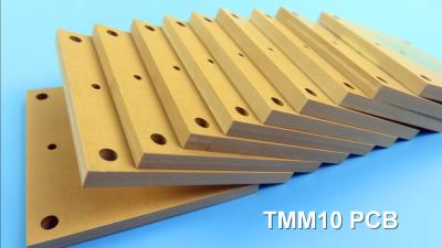 Cina Substrato RF TMM10 costruito per PCB a strato singolo, doppio strato, multistrato, ibrido in vendita
