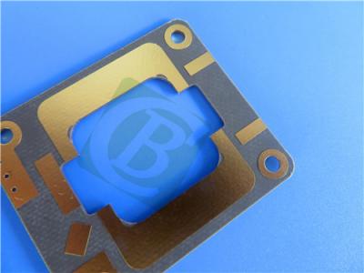 China RT/duroid 6202 Doppel-Layer-Leiterplatte: 5mil Kern, ENIG-Oberfläche, kein Lötstopplack und Overlay, Fertigung für Phased-Array-Antennen zu verkaufen