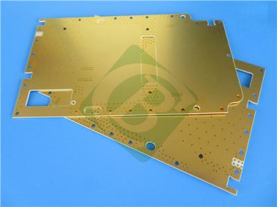 China RO3210 Hochfrequenz-Zwei-Schicht-Leiterplatte auf 30mil Core-Laminat mit ENIG-Finish gebaut zu verkaufen
