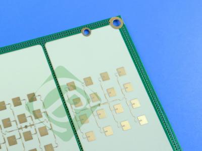 China RO3210 Hochfrequenz-Zwei-Schicht-Leiterplatte auf 30mil Core-Laminat mit ENIG-Finish gebaut zu verkaufen