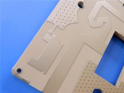 China DiClad 870 Doppelschicht-PCB-Basis auf 93mil (((2,5mm) Kernlaminate 2,5mm mit Immersion Gold Finish für RF Digital Radio Antennen zu verkaufen