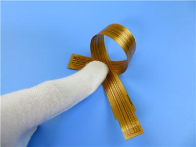 China Doppeltes versah flexibles PWB mit Kupfer 1oz und Immersions-Gold plus Hauptverbindungsstücke für Ausrüstungs-Prüfer mit Seiten zu verkaufen
