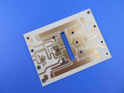 중국 로저스 4003 32 밀리리터 0.813 밀리미터 PCB RO4003C 두배는 필터를 위한 RF 고주파 PCB를 측면을 댔습니다 판매용