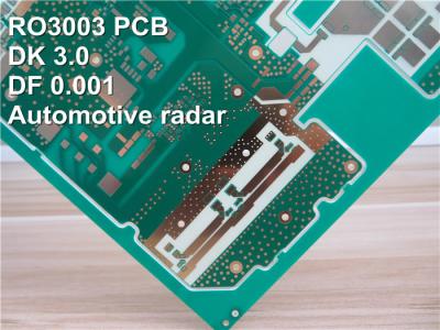 China Rogers RO3003 High Frequency PCB 2-Layer Rogers 3003 10mil Cirucit Board DK3.0 DF 0.001 Microwave PCB for sale